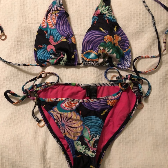 Ted Baker London | Swim | Ted Baker Bikini Paisley Multi Color Tb 2 ...